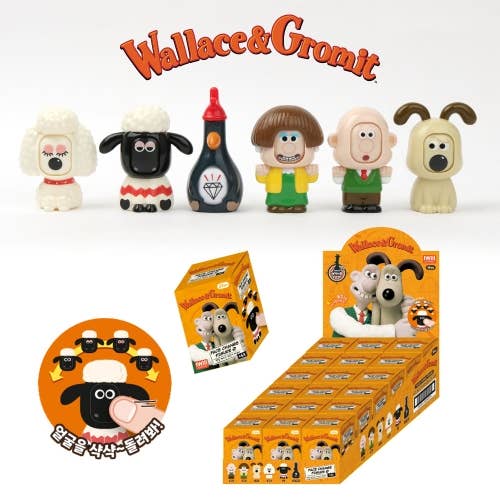Wallace & Gromit Face Change Figure – Blind Box Collection– First Form